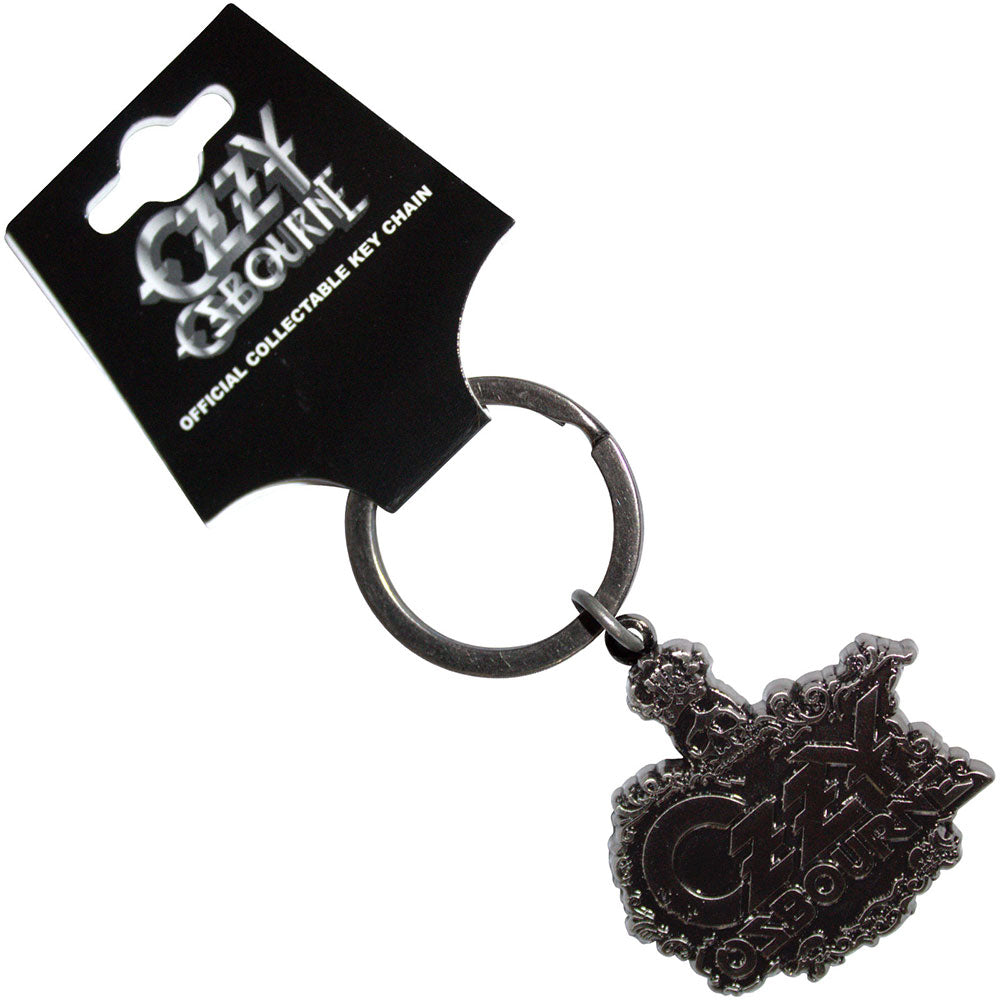 Ozzy Osbourne Keychain: Crest Logo – Flatline Bootique